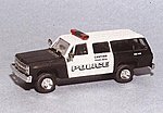 Trident Chevrolet Van (NYPD) Emergency Service HO Scale Model Railroad ...