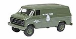 Trident Chevrolet Van (NYPD) Emergency Service HO Scale Model Railroad ...