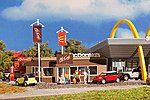 Vollmer McDonald's Restaurant w/McDrive Kit HO Scale Model Railroad ...
