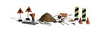 Model-Power Railroad Personnel pkg(6) Work Crew - HO-Scale #5701