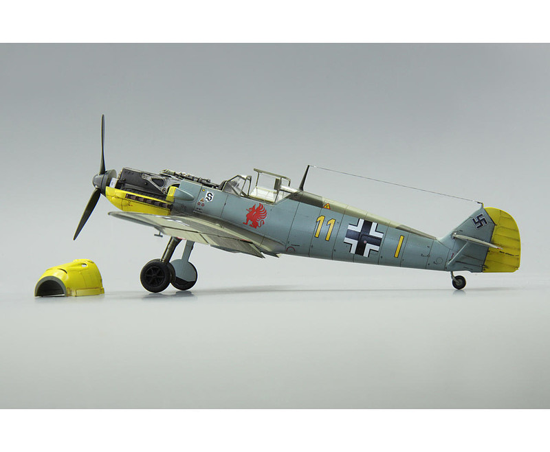 Bf109E1 Fighter (Profi-Pack) -- Plastic Model Airplane Kit -- 1/48 ...