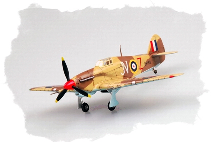 Hurricane MKII/Trop -- Snap Together Plastic Model Aircraft kit -- 1/72 ...
