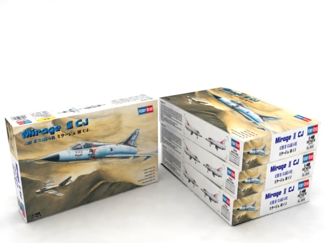 Mirage III CJ -- Plastic Model Airplane Kit -- 1/48 Scale -- #80316 ...