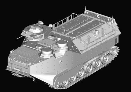 AAVP-7A1 -- Plastic Model Military Vehicle Kiit -- 1/35 Scale -- #82413 ...