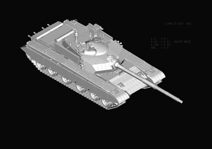 ZTZ 99A Main Battle Tank -- Plastic Model Military Vehicle Kit -- 1/35 Scale -- #82439 pictures ...