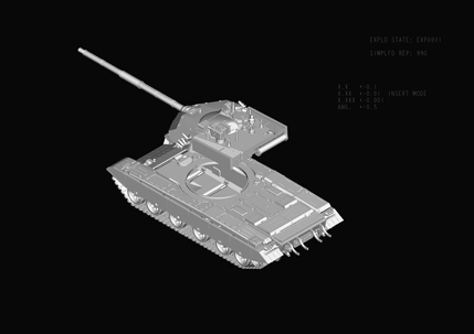 ZTZ 99A Main Battle Tank -- Plastic Model Military Vehicle Kit -- 1/35 Scale -- #82439 pictures ...