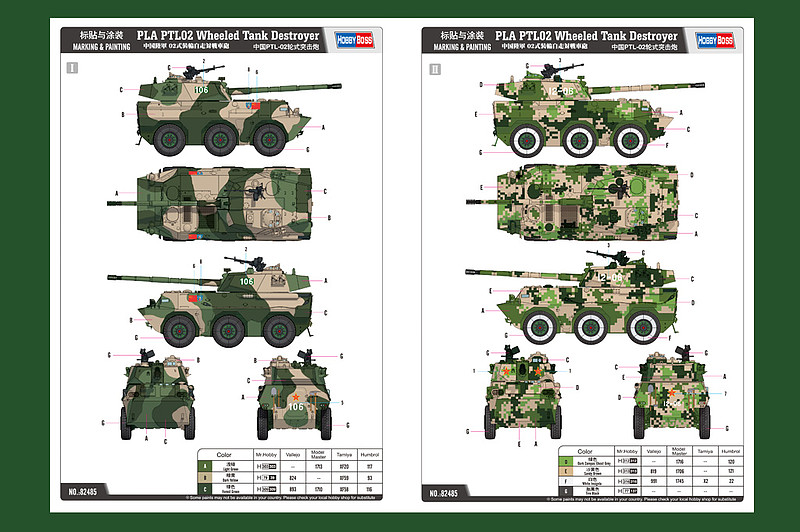 PTL 02 -- Plastic Model Military Vehicle Kit -- 1/35 Scale -- #82485 ...