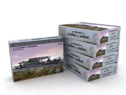 German Rail Transporter for Karl Gerat -- Plastic Model Military ...