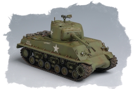 M4A3E8 Tank US Korean War -- Plastic Model Military Vehicle Kit -- 1/48 ...