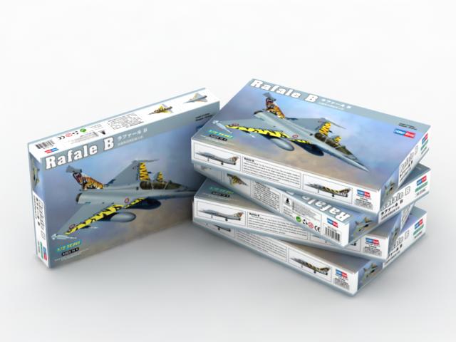 Rafale B -- Plastic Model Airplane Kit -- 1/72 Scale -- #87245 pictures ...