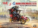 ICM Taxi Car with French Infantry Battle of the Marne