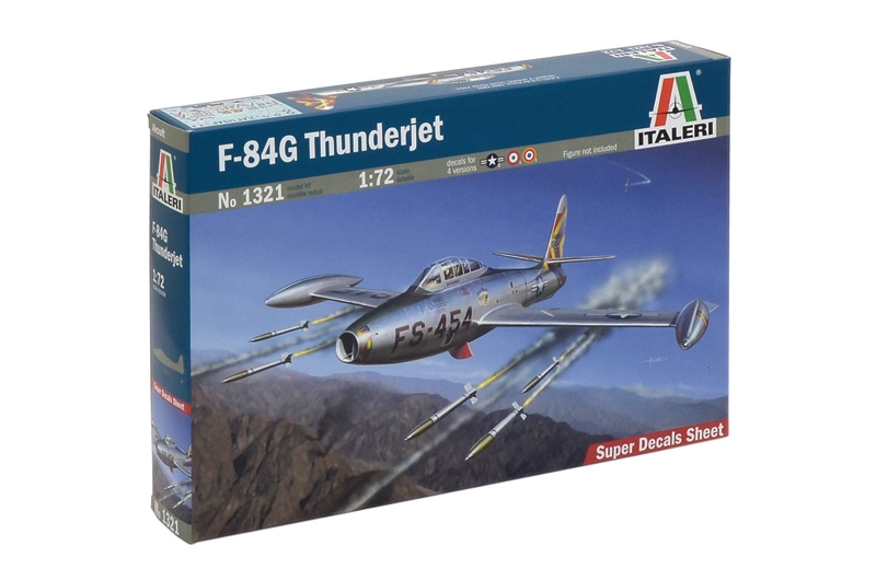 F-84 G Thunderjet -- Plastic Model Airplane Kit -- 1/72 Scale ...