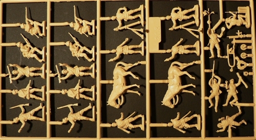 Russian Infantry WWII -- Plastic Model Military Figure Kit -- 1/72 ...