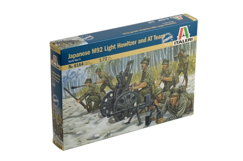 Japanese 70mm Gun Support Team -- Plastic Model Military Figure Kit ...