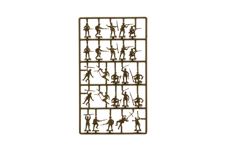 WWII Japanese Infantry -- Plastic Model Military Figure Kit -- 1/72 ...