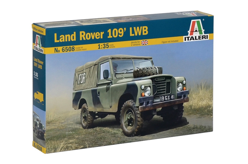 Land Rover 109' LWP -- Plastic Model Military Vehicle Kit -- 1/35 Scale ...