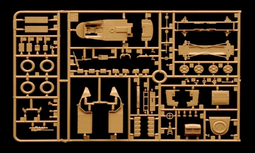 ABM 42 W/47/32 AT Gun -- Plastic Model Military Vehicle Kit -- 1/72 ...