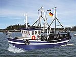 Kibri Shrimp Boat CUX 16 Kit (blue & white)