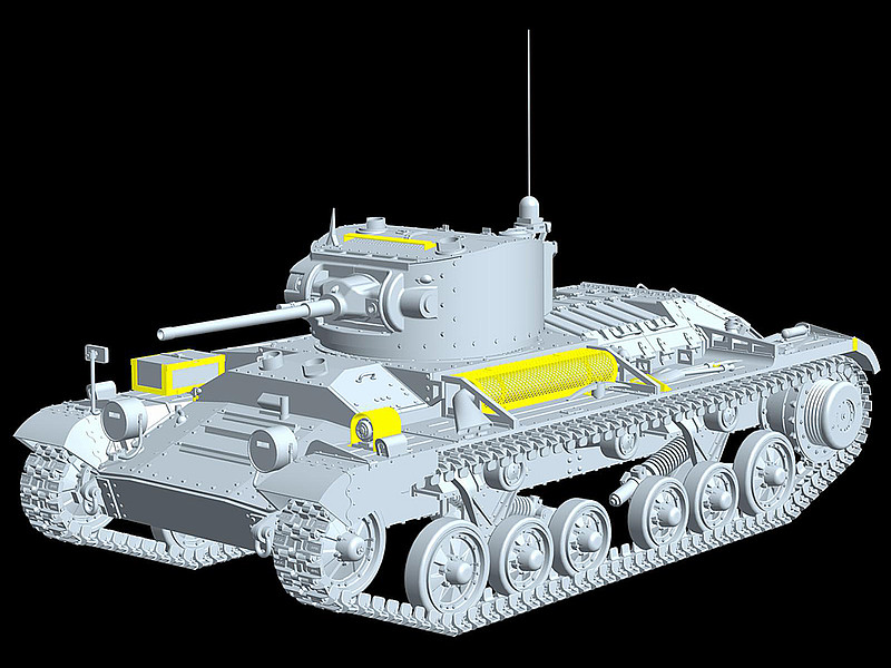 Valentine Mk.6 Canadian-Built -- Plastic Model Tank Kit -- 1/35 Scale ...