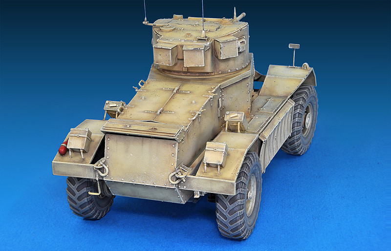 AEC MK 1 Armoured Car -- Plastic Model Armored Car Kit -- 1/35 Scale ...
