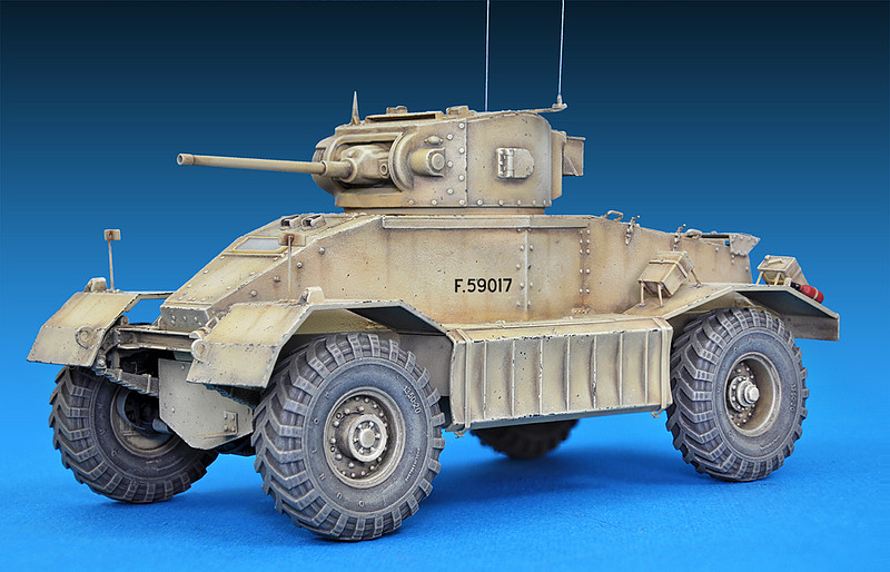 AEC MK 1 Armoured Car -- Plastic Model Armored Car Kit -- 1/35 Scale ...