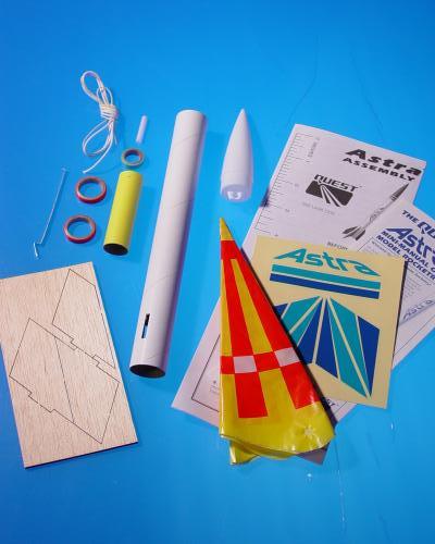 Astra Model Rocket Kit -- Level 1 Model Rocket Kit -- #1004 pictures by ...
