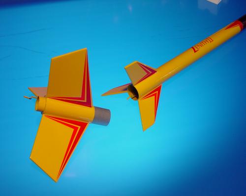 Zenith II Model Rocket Kit -- Level 3 Model Rocket Kit -- #3005 ...
