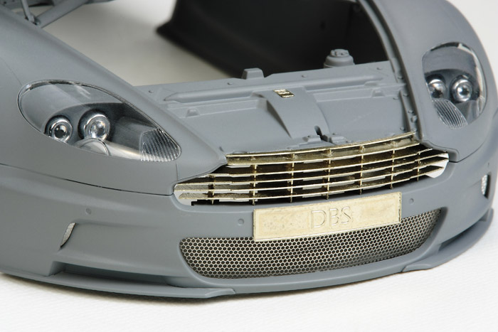 Aston Martin DBS w/ Photo Etched Sportscar -- Plastic Model Car Kit ...