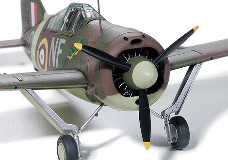 Brewster B-339 Buffalo Pacific Theater Fighter -- Plastic Model ...
