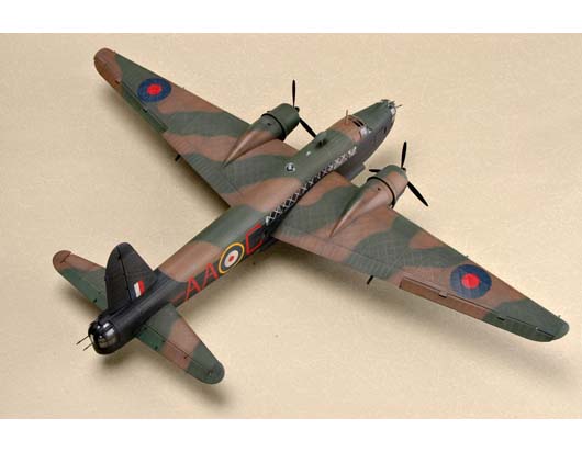 Vickers Wellington Mk IC WWII British Bomber -- Plastic Model Airplane ...