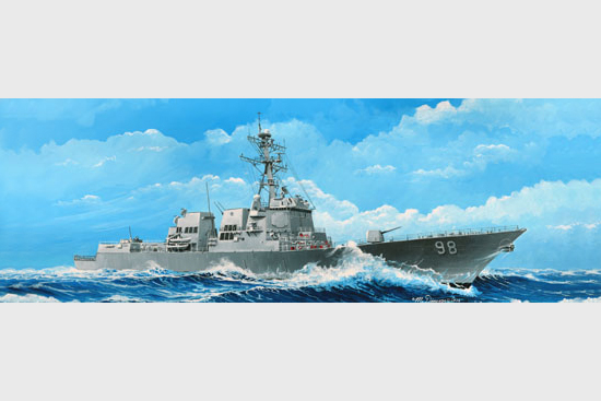 USS Forrest Sherman DDG98 Arleigh Burke Class Destroyer -- Plastic ...