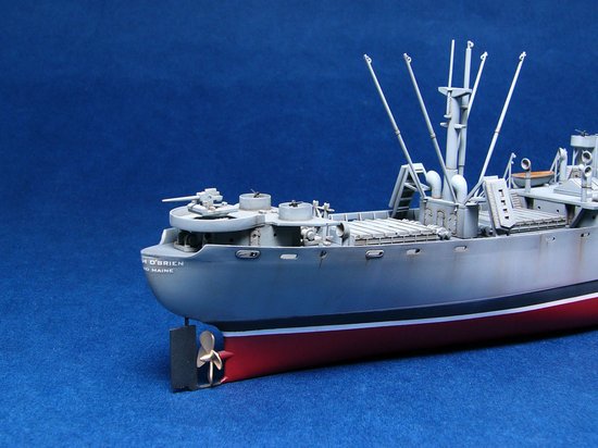 SS J. O'Brien WWII Liberty Ship -- Plastic Model Military Ship Kit -- 1 ...