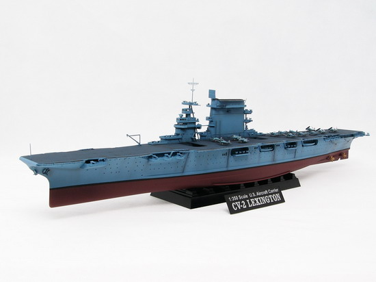 USS Lexington AC CV-2 May 1942 Carrier -- Plastic Model Military Ship ...