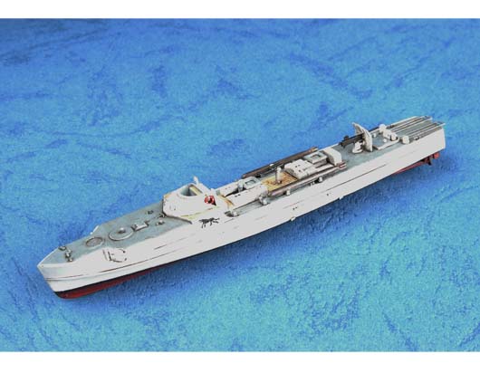 German S100 Class Schellboot WWII Torpedo Boat -- Plastic Model Kit ...
