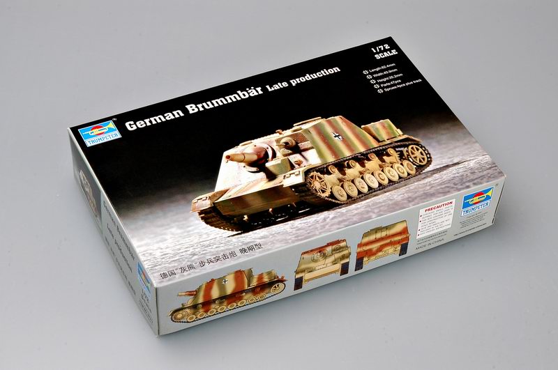 German Brummbar Late Production Tank -- Plastic Model Military Vehicle ...
