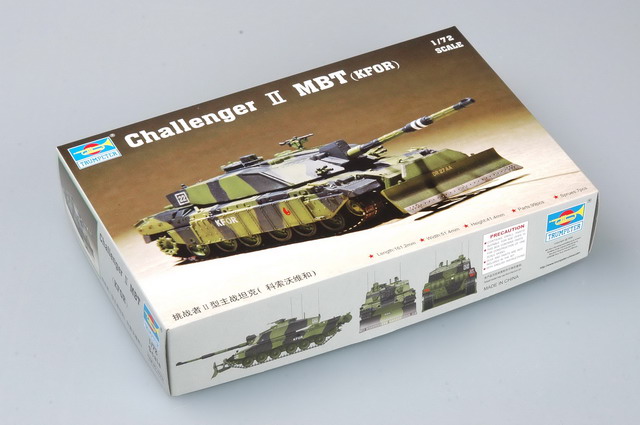 British Challenger II Main Battle Tank KFOR -- Plastic Model Kit -- 1/ ...