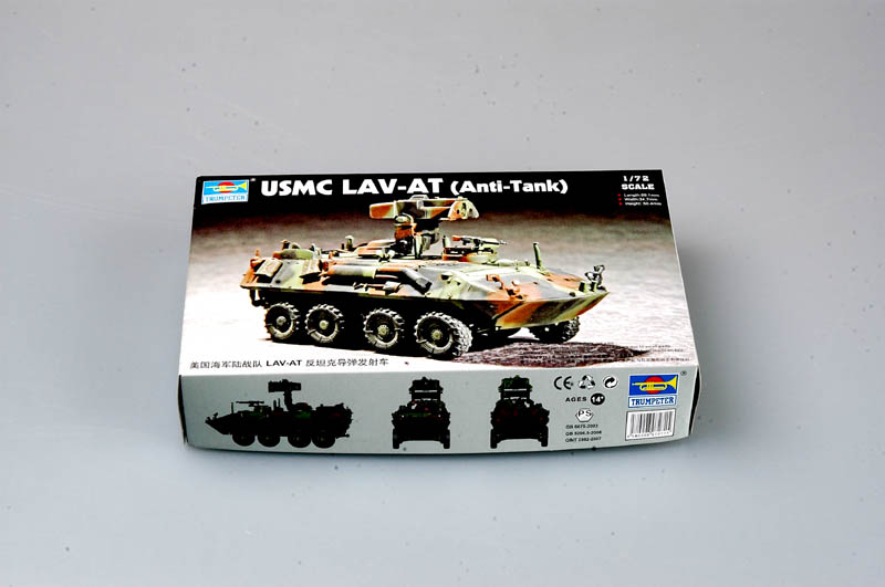 USMC LAV-AT Light Armored Anti-Tank Vehicle -- Plastic Model Military ...
