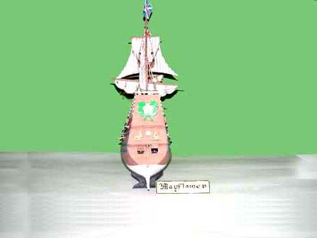 Mayflower Sailing Ship -- Plastic Model Sailing Ship Kit -- 1/60 Scale ...