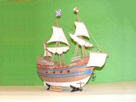Mayflower Sailing Ship -- Plastic Model Sailing Ship Kit -- 1/60 Scale ...