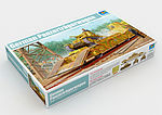 Trumpeter WWII German Panzertragerwagen Tank Transport Flatcar Plastic ...