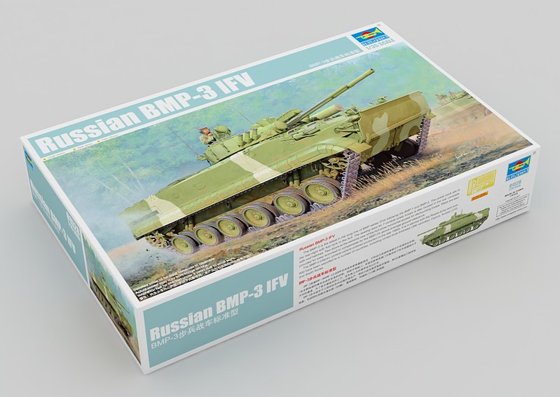 Russian BMP-3 Infantry Fighting Vehicle -- Plastic Model Military Kit ...