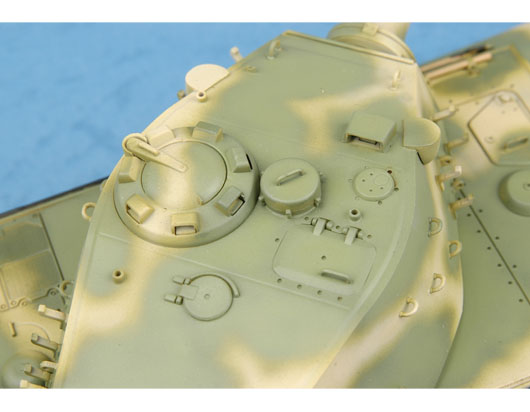 German E75 Panther (75-100 Ton) Tank -- Plastic Model Military Vehicle ...