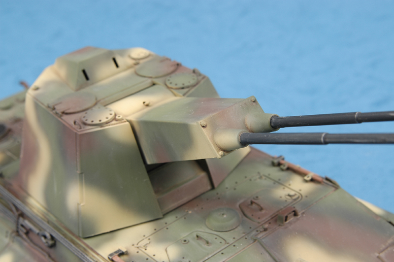 German E75 Flakpanzer Tank -- Plastic Model Military Vehicle Kit -- 1/ ...