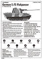 Trumpeter German E75 Flakpanzer Tank Plastic Model Military Vehicle Kit ...