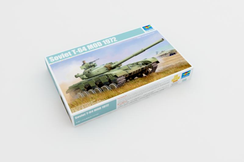 Gallery Pictures Trumpeter Soviet T-64 Model 1972 Main Battle Tank ...