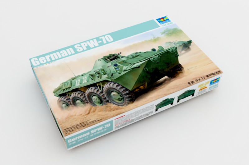 German SPW-70 Armored Personnel Carrier -- Plastic Model Military ...