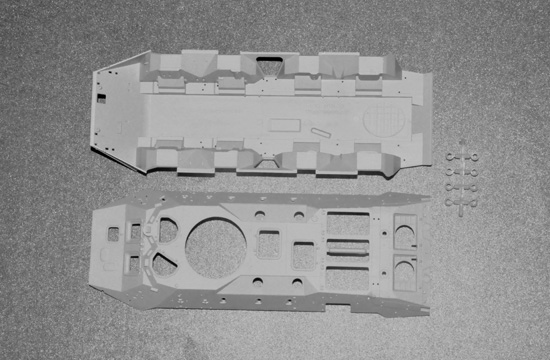 German SPW-70 Armored Personnel Carrier -- Plastic Model Military ...