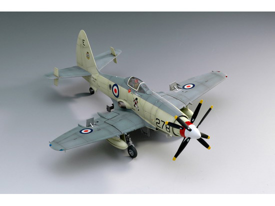 British Wyvern S4 Aircraft -- Plastic Model Airplane Kit -- 1/72 Scale ...