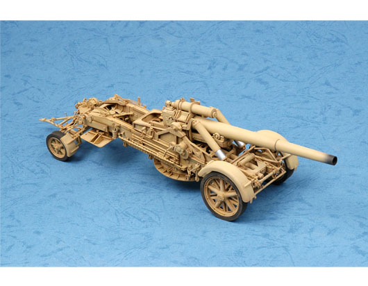 German 21cm Morser 18 Heavy Artillery Gun -- Plastic Model Military ...