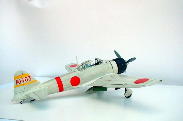 A6M2B Zero Type 21 Aircraft -- Plastic Model Airplane Kit -- 1/24 Scale ...
